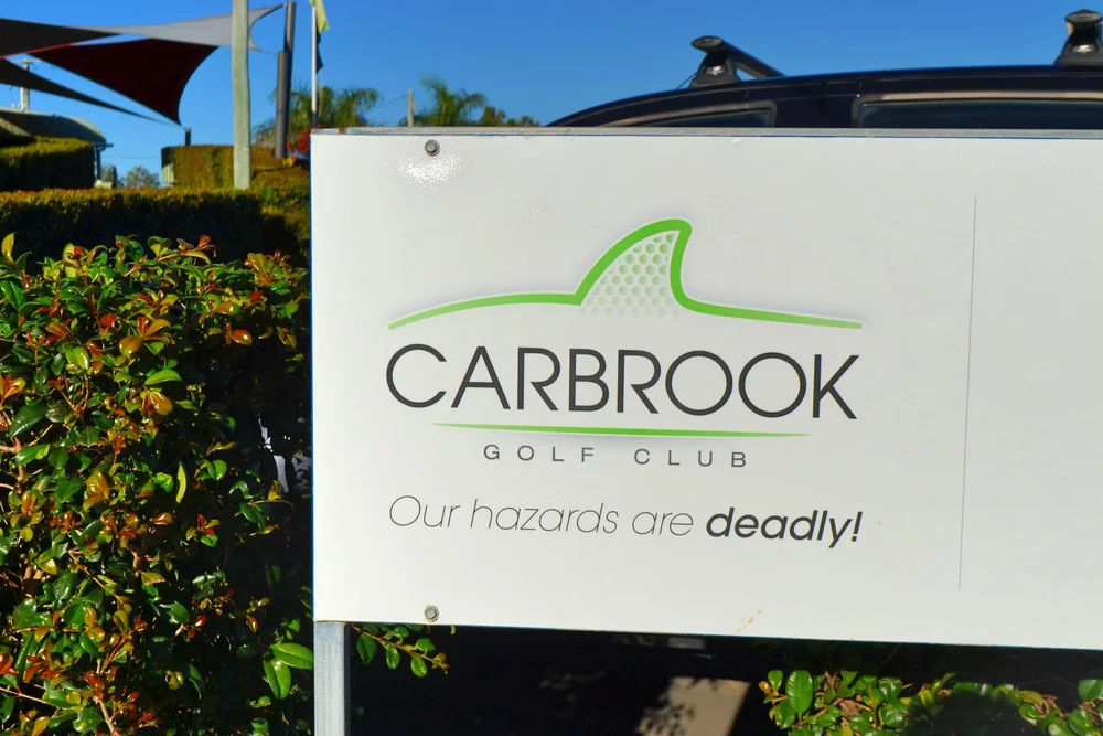 A WHAAAAT-ER HAZARD? ! THE GOLF CLUB THAT IS HOME TO A SQUAD OF BULL ...