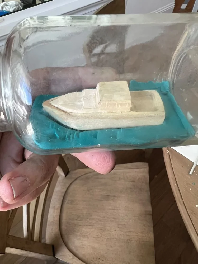 Jaws fan creates incredible handmade Orca in a bottle — The Daily Jaws