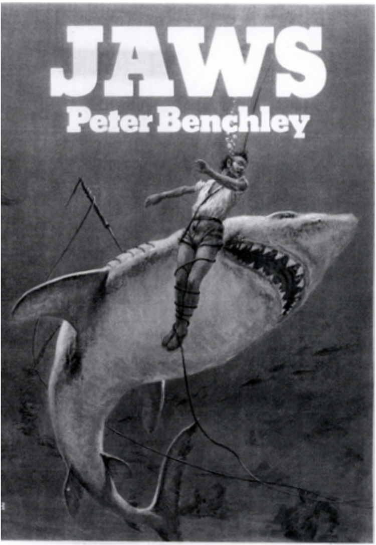 The REAL story behind the creation of the iconic JAWS book cover — The ...