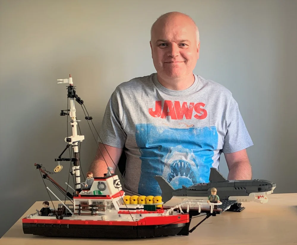 JAWS poster gets a LEGO makeover for new exhibition — The Daily Jaws