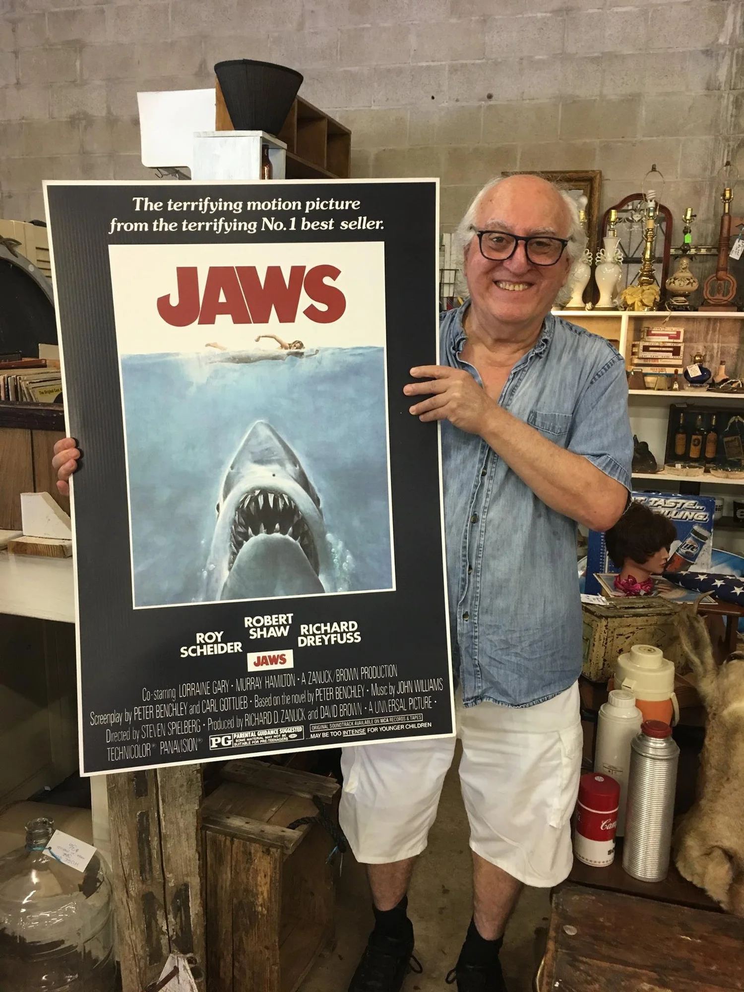 JAWS 50th (making-of) anniversary interview with JAWS crew member Marty ...