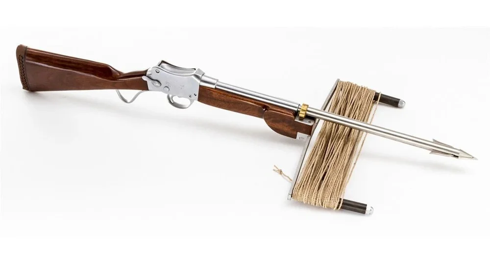 Quint’s Harpoon Gun in JAWS: The Greener Light Harpoon Gun — The Daily Jaws