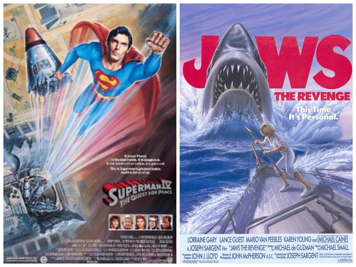 JAWS 2 was my favourite JAWS movie, then I watched the original ...