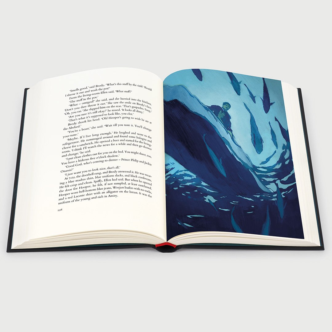 The Folio Society release stunning version of Peter Benchley's Jaws ...