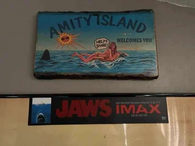 Film fan creates mini JAWS museum in his bathroom! — The Daily Jaws