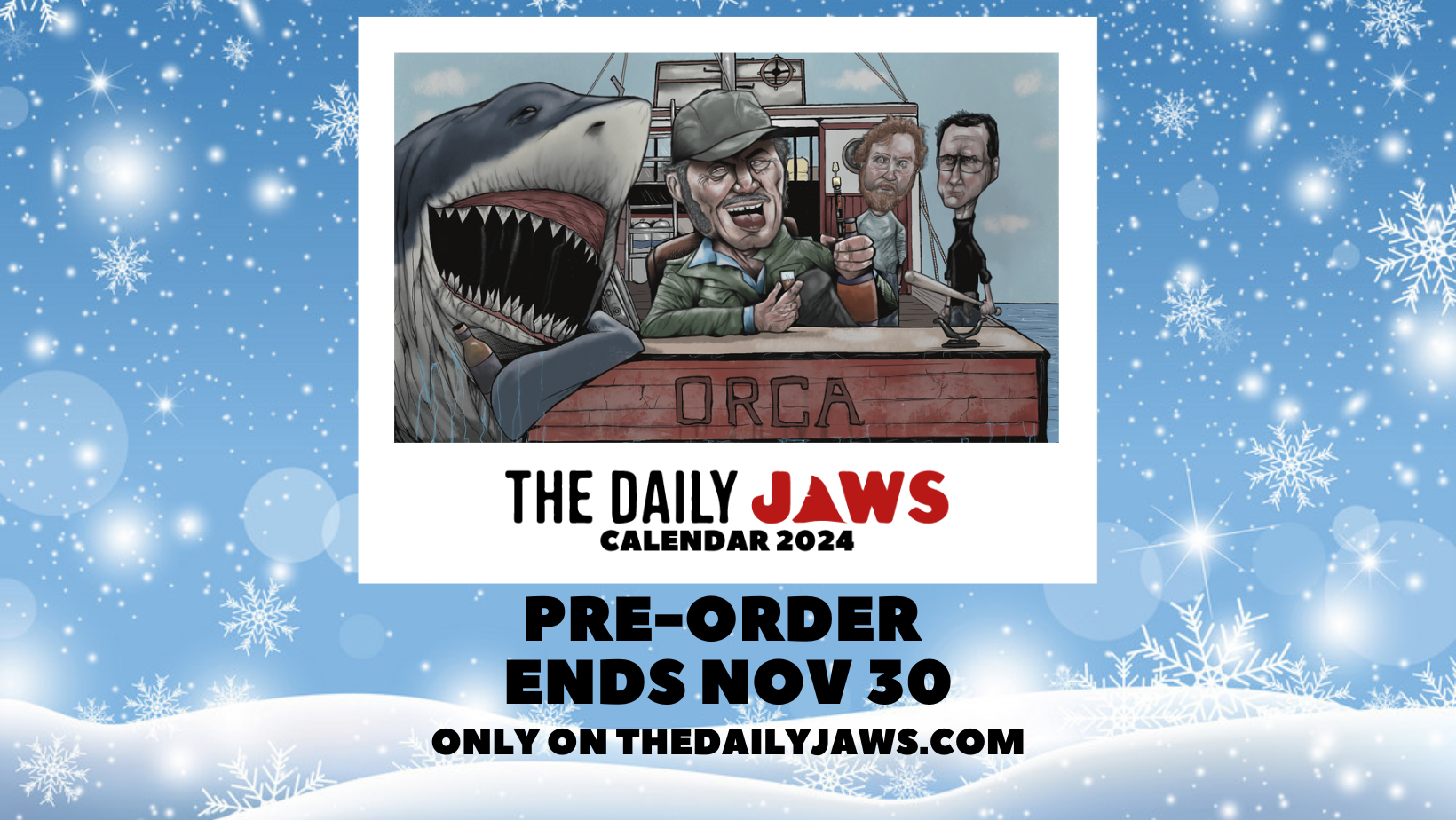 Interview with Rob Botts: Illustrator of The Daily Jaws 2024 calendar ...