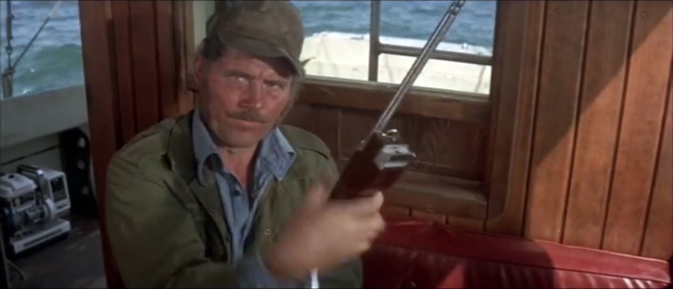 Quint’s Harpoon Gun in JAWS: The Greener Light Harpoon Gun — The Daily Jaws