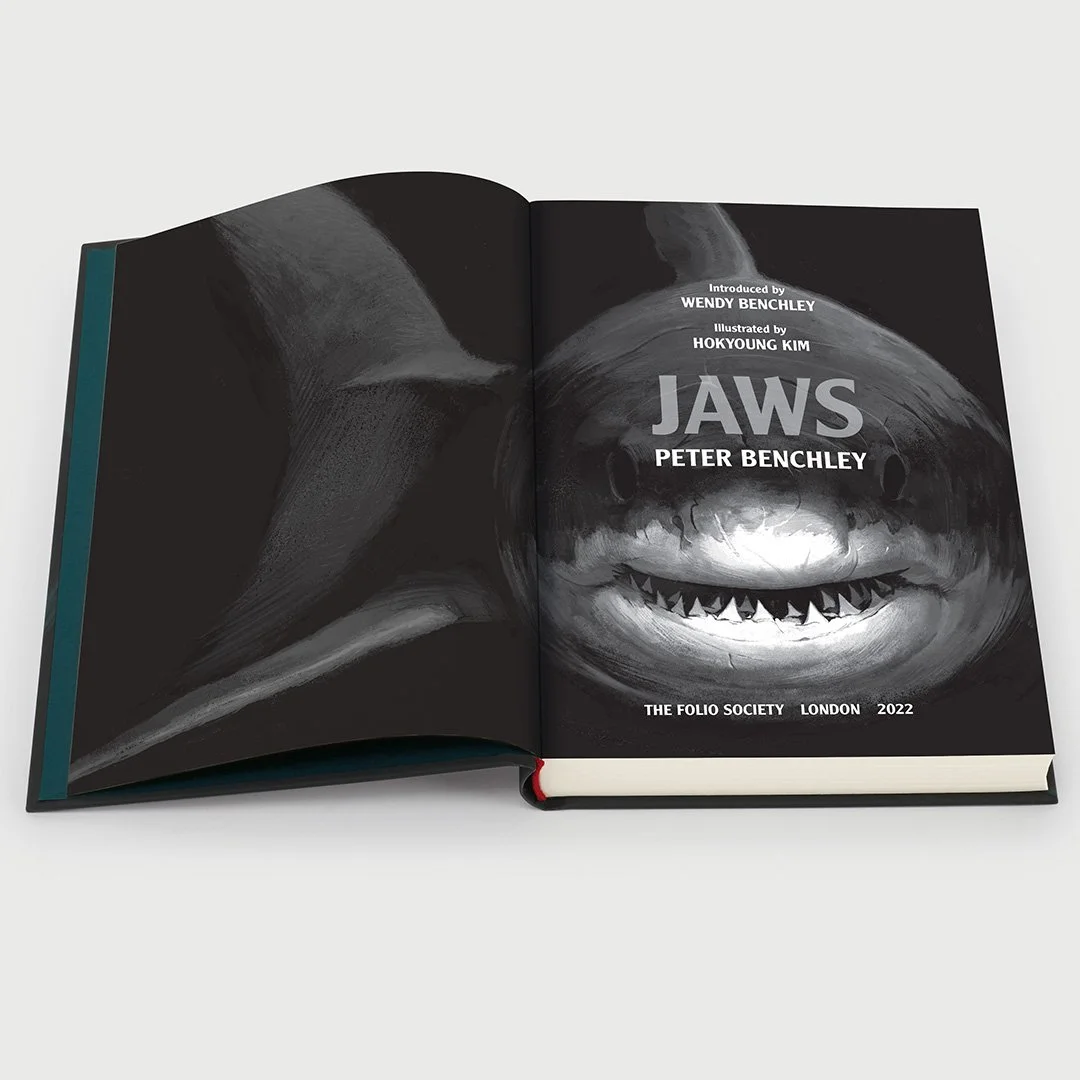 The Folio Society release stunning version of Peter Benchley's Jaws ...