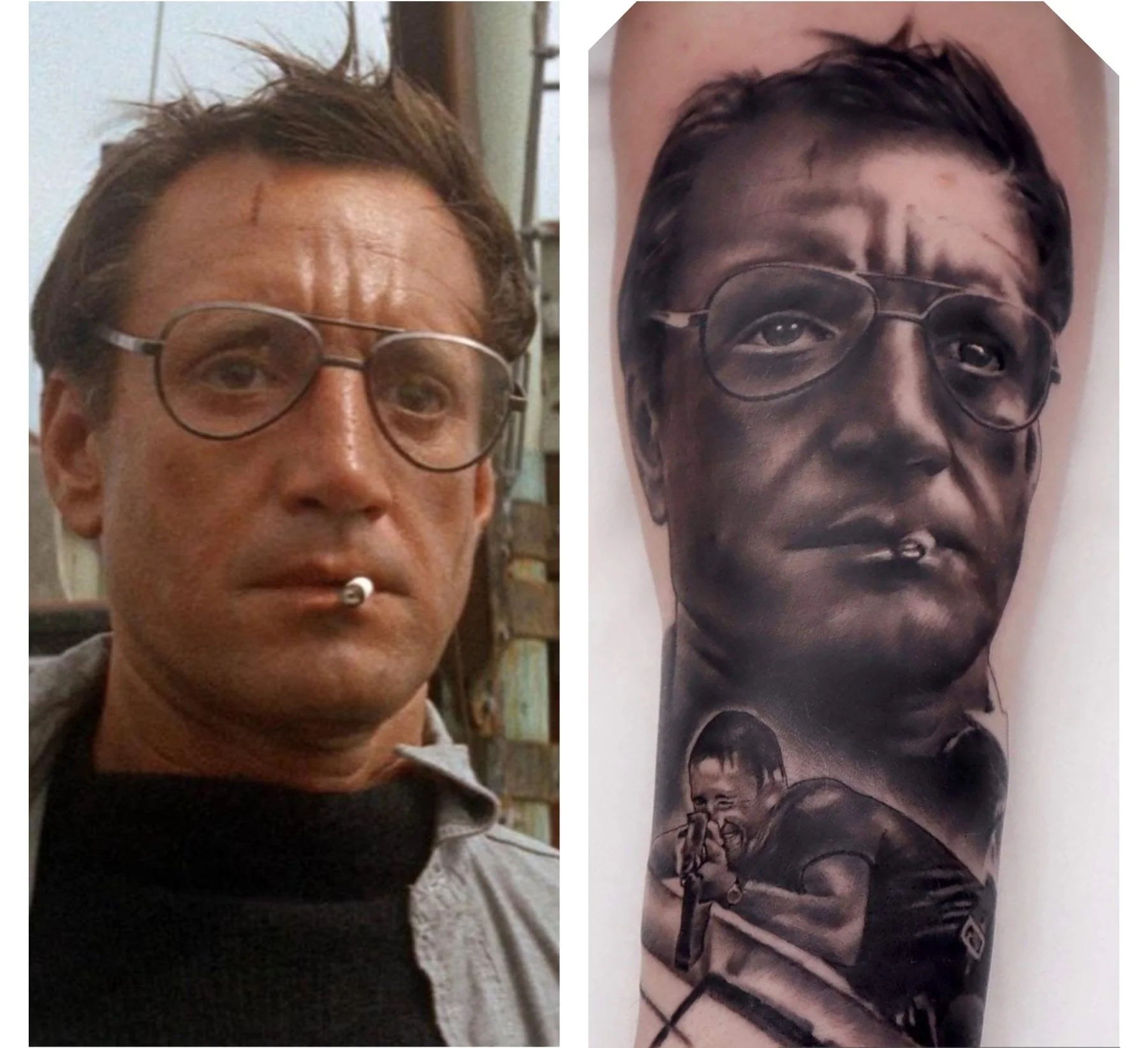 AMAZING JAWS TATTOOS SHOW FAN’S LOVE FOR ICONIC FILM — The Daily Jaws