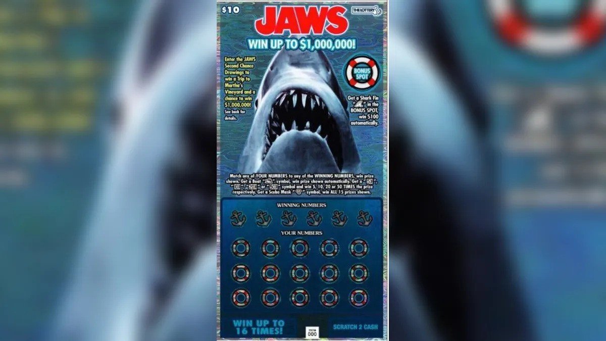 Massachusetts Lottery launching new ‘Jaws'-themed scratch ticket — The ... Massachusetts Lottery launching new ‘Jaws'-themed scratch ticket — The ...