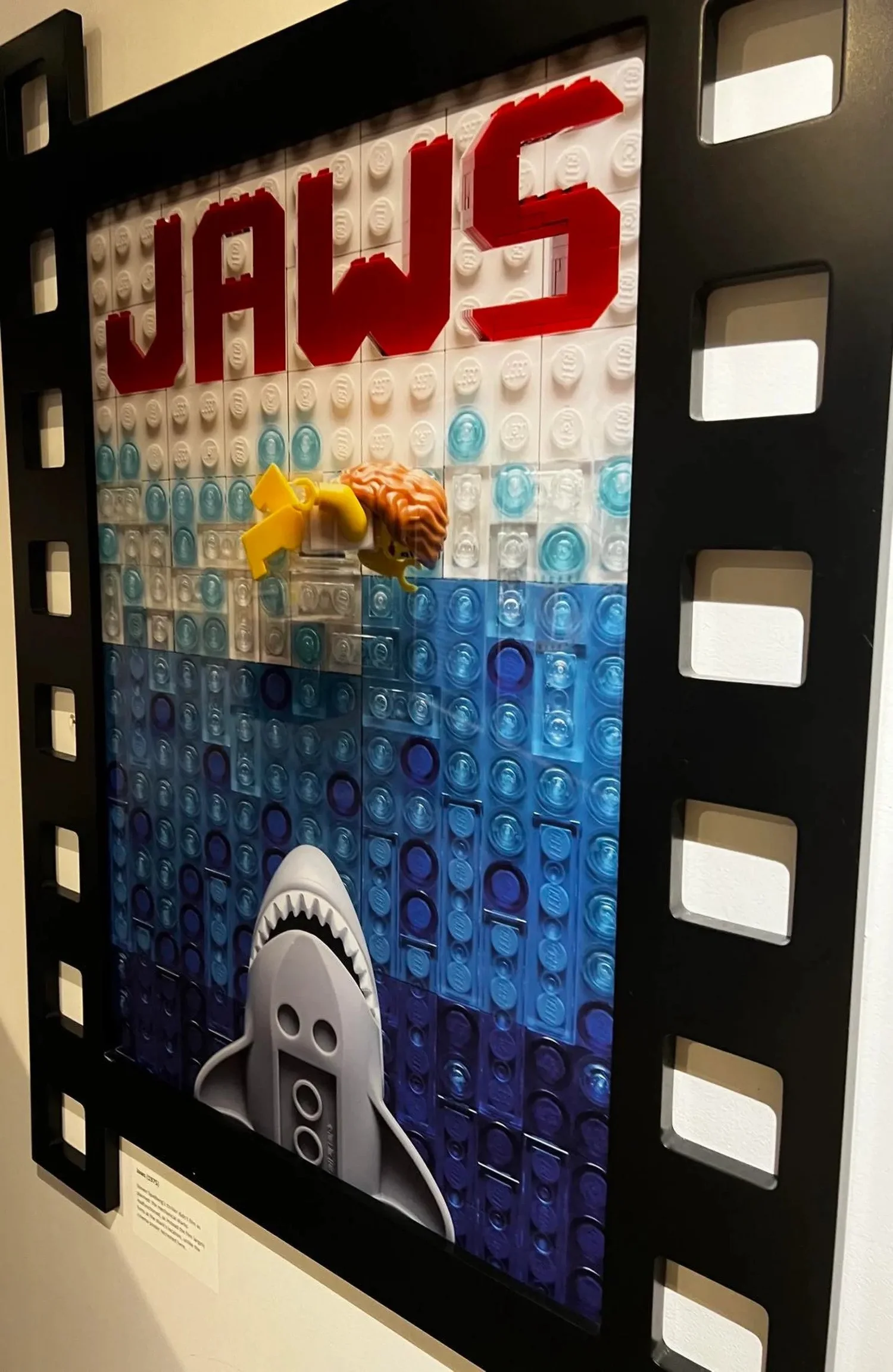 JAWS poster gets a LEGO makeover for new exhibition — The Daily Jaws