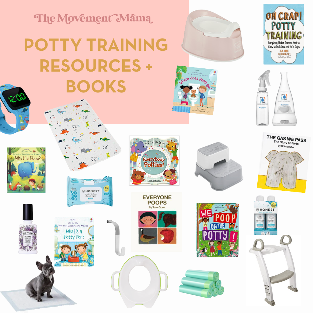 Potty Training Resources + Books — The Movement Mama | Developmental ...