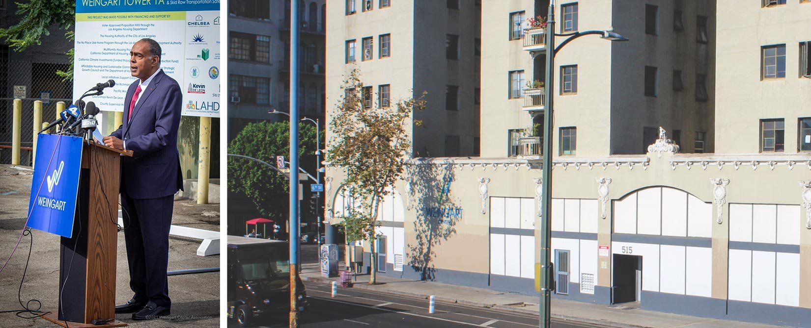 Brief History on the Weingart Center — Senator Kevin Murray (Ret.)