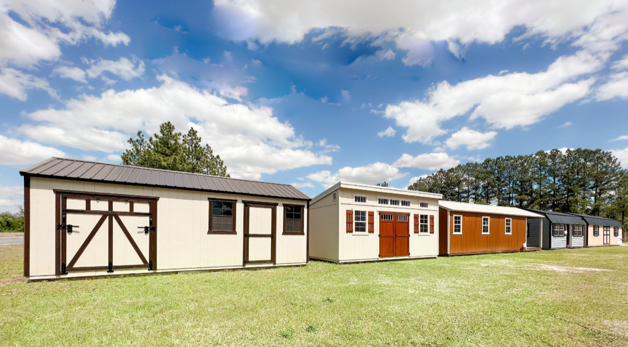 Poole's Buildings /Storage Sheds and Barns. Metal garages, RV Shelters ...