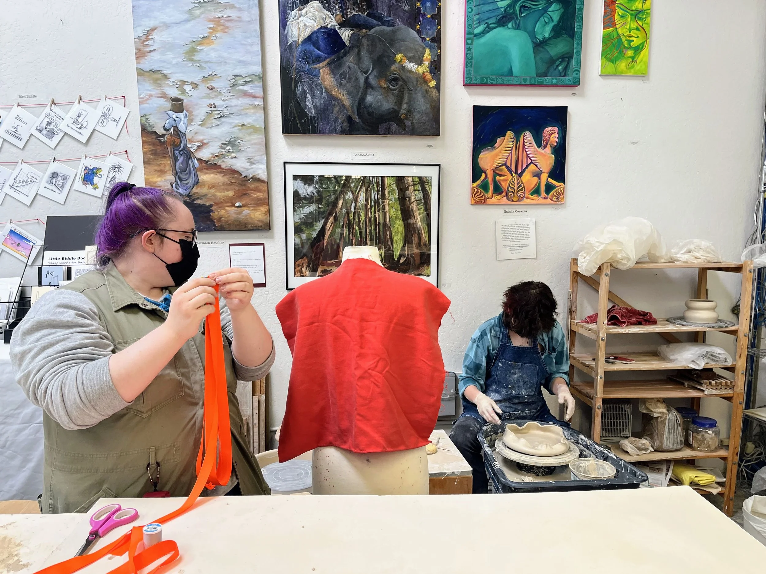 Meg & Marcia return to YAC! — Youth Arts Collective