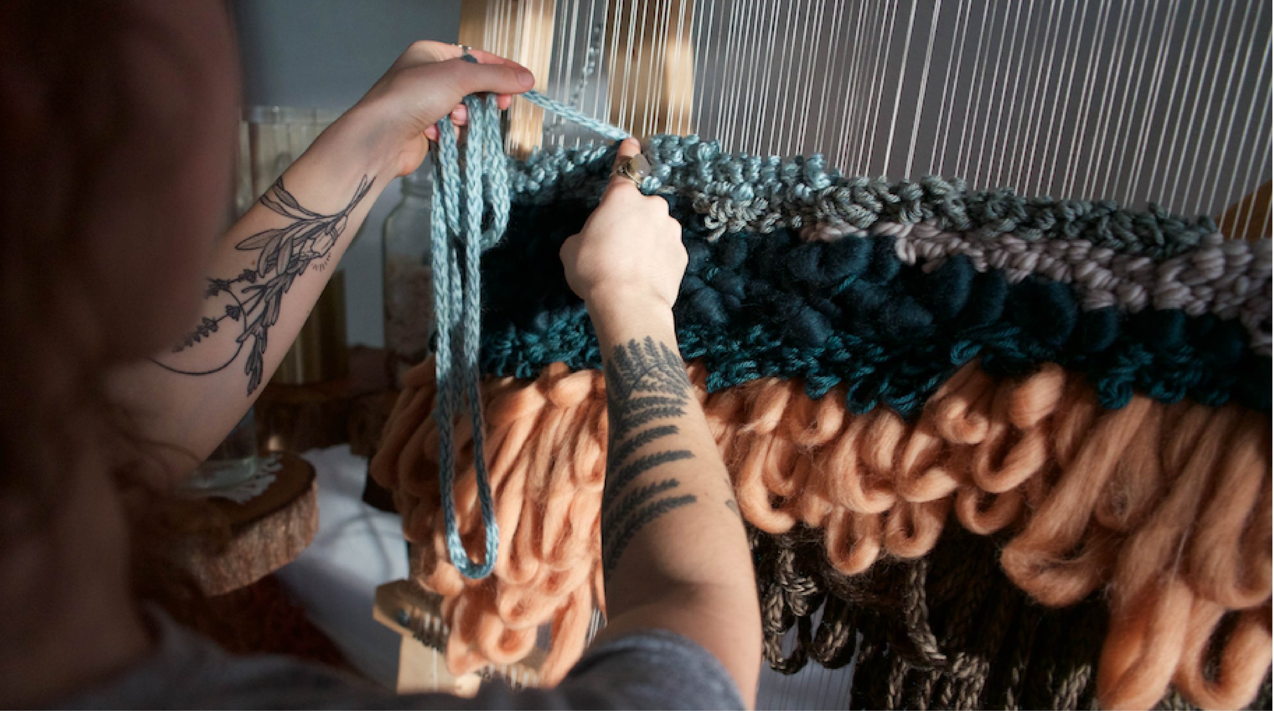 Sea Woven - Custom Fiber Art Created in Tofino, BC