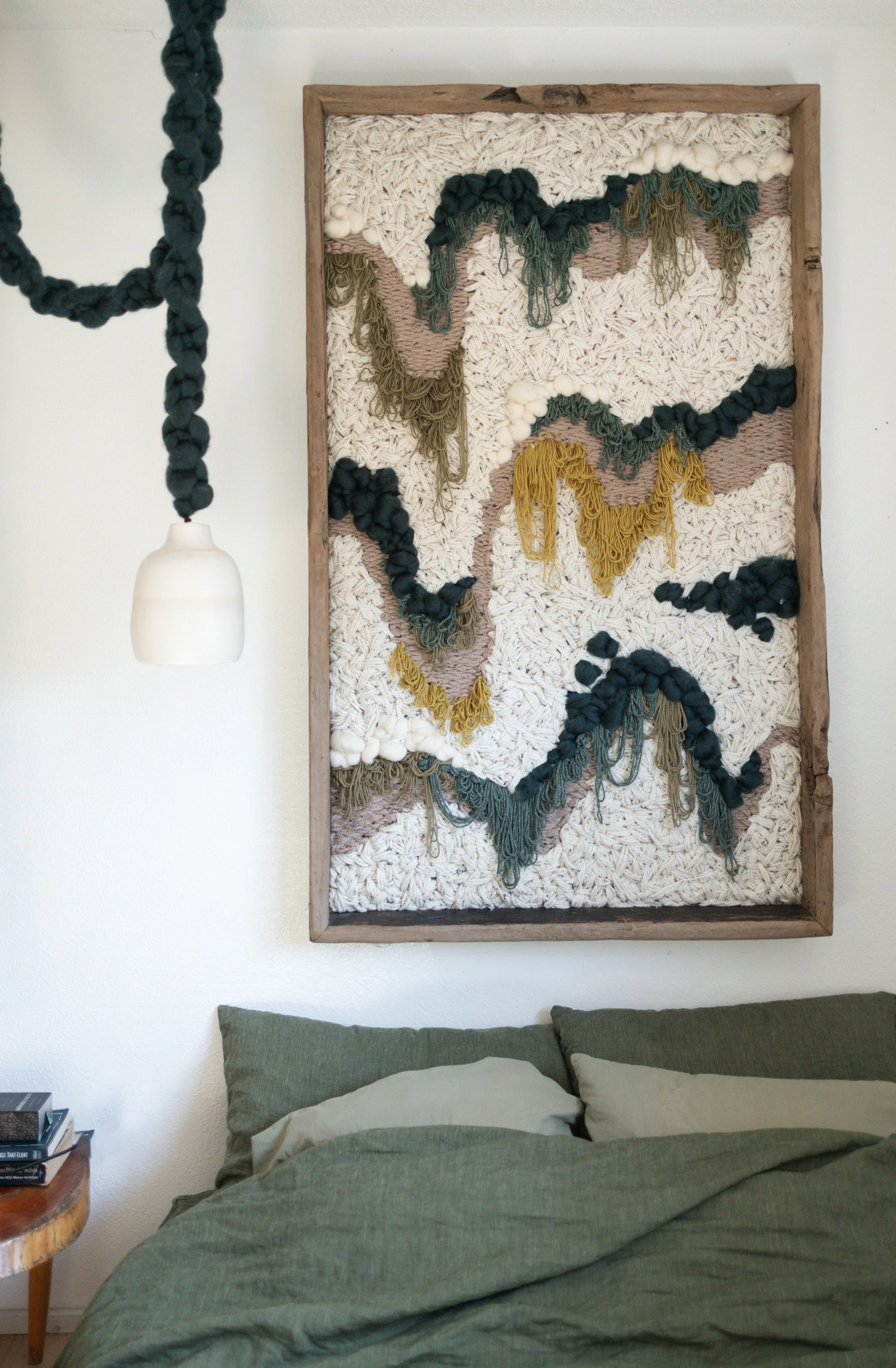 Sea Woven - Custom Fiber Art Created in Tofino, BC