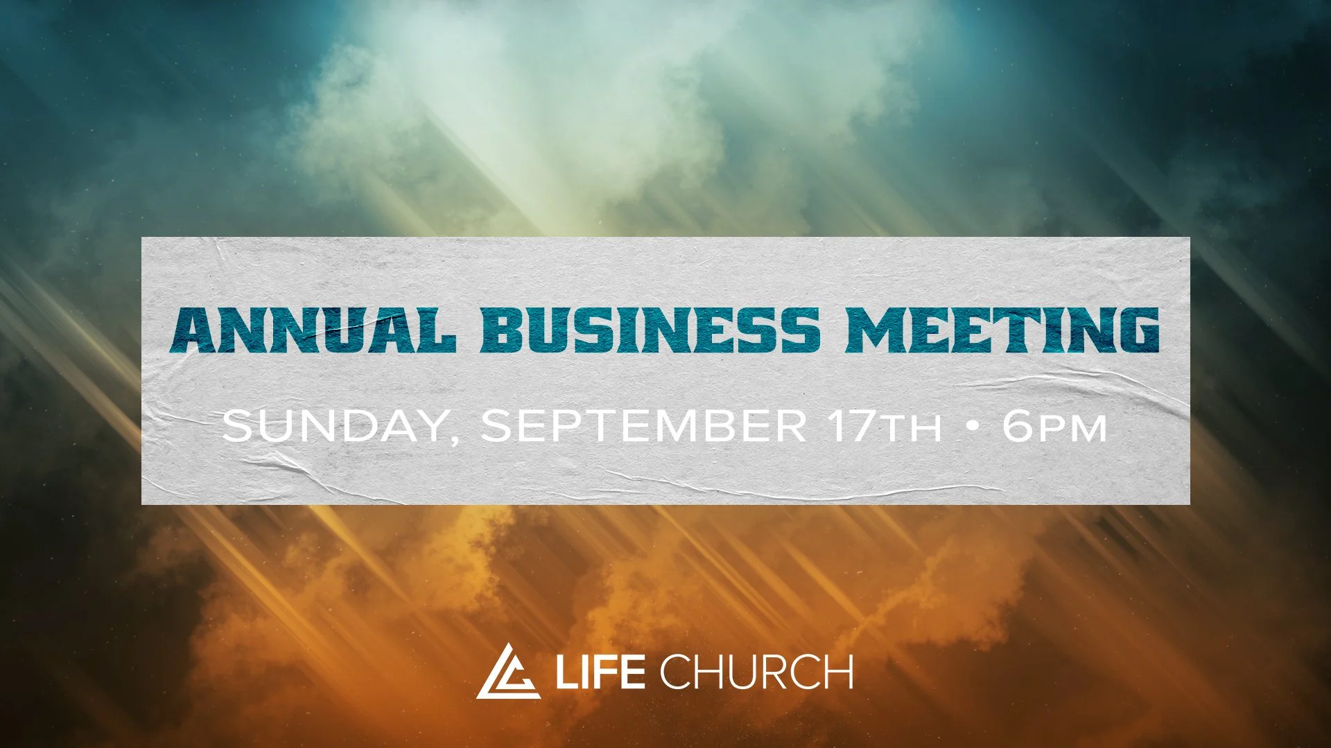 Annual Church Meeting