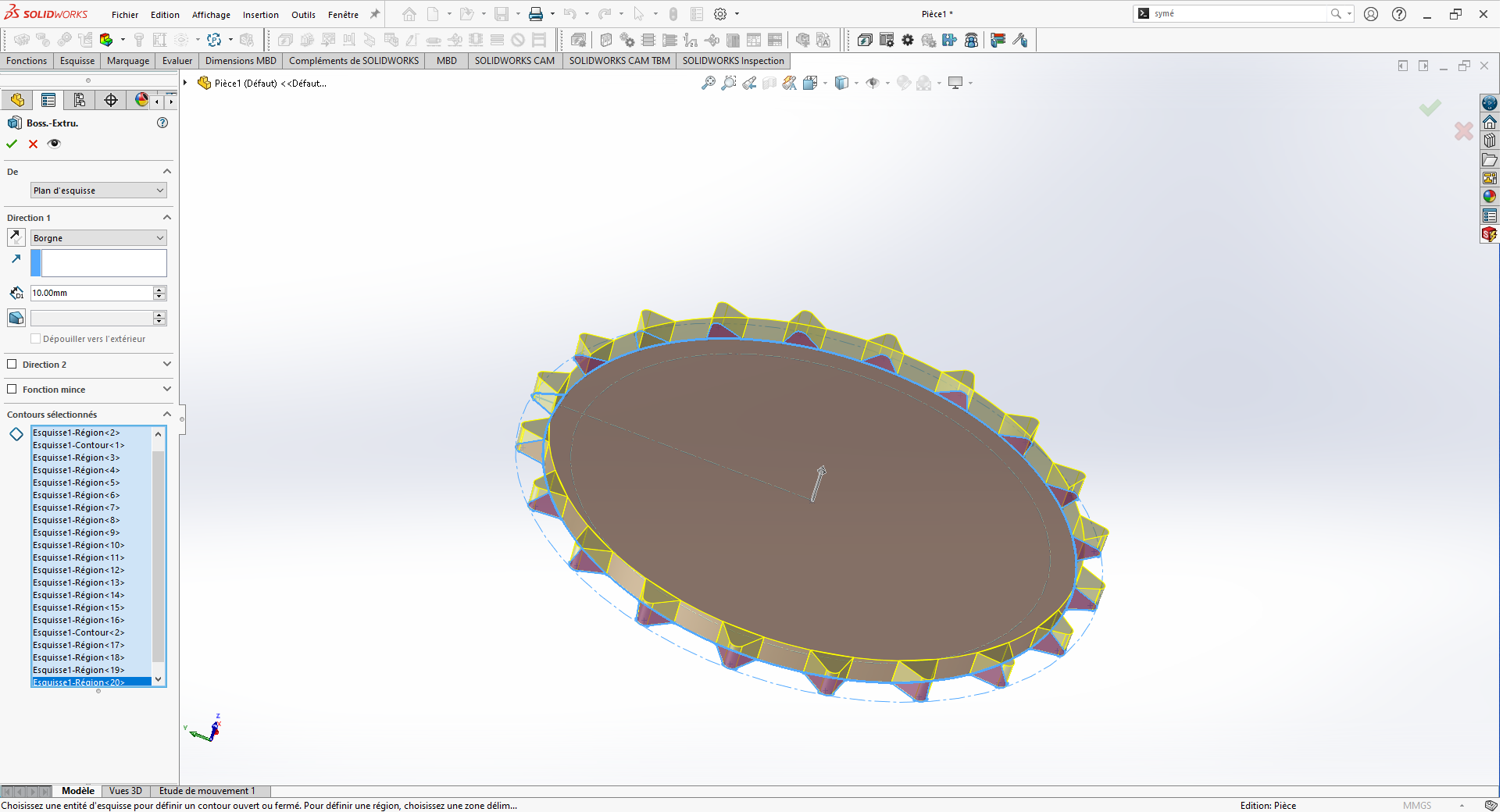SolidWorks pour la conception mécanique — La Nouvelle École