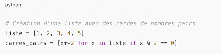 Top 10 des codes Python pour développeurs et débutants — La Nouvelle École