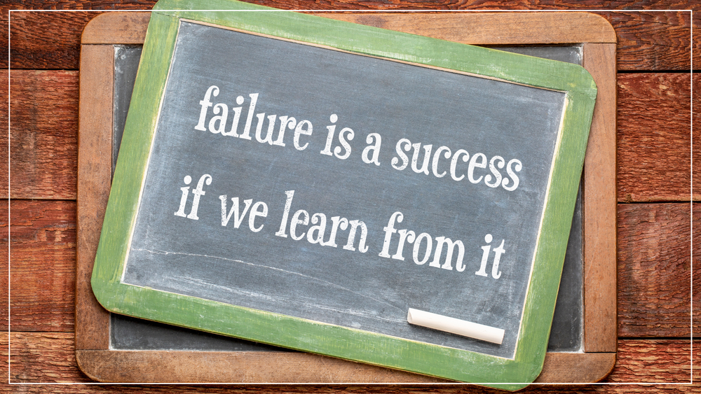 Embracing Failure Is A Great Life Teacher For Growth | Spirited Earthling