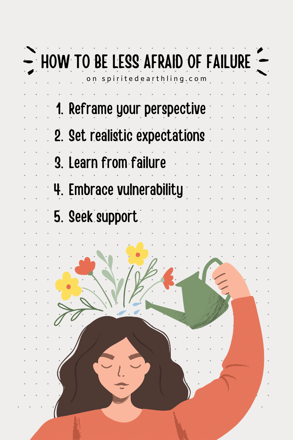 Embracing Failure Is A Great Life Teacher For Growth | Spirited Earthling