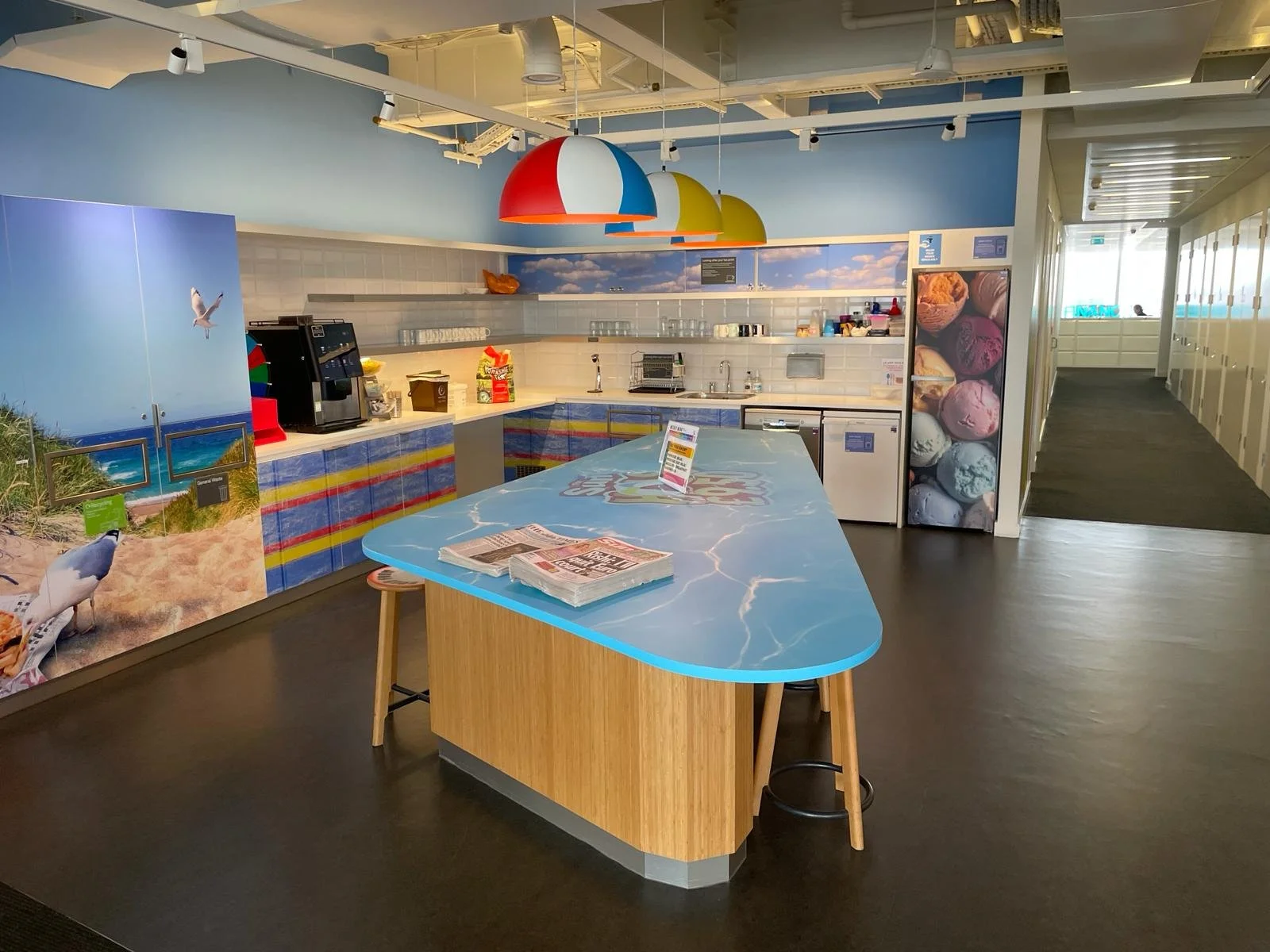 News UK (The Sun) kitchen — Learn to Dream