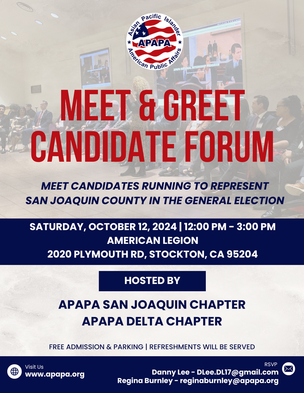 San Joaquin County, CA — APAPA