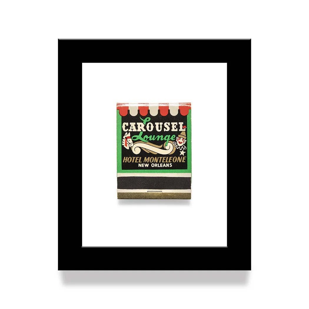 Carousel Lounge (New Orleans, LA) Print @matchbookdiaries — c r c