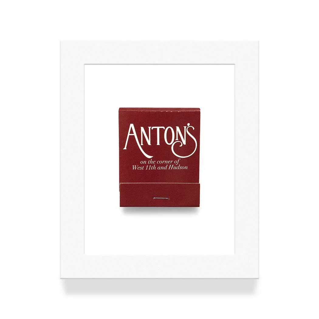 Anton's Matchbook Print — c r c
