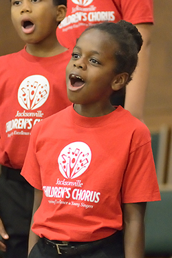 Training Choir — Jacksonville Children's Chorus