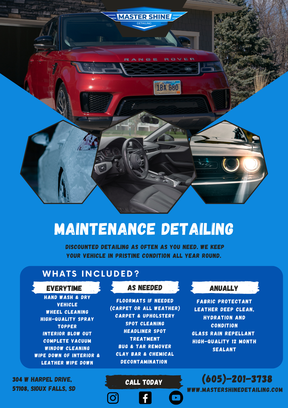 Maintenance Detailing - Mastershine Detailing in Sioux Falls, South ...