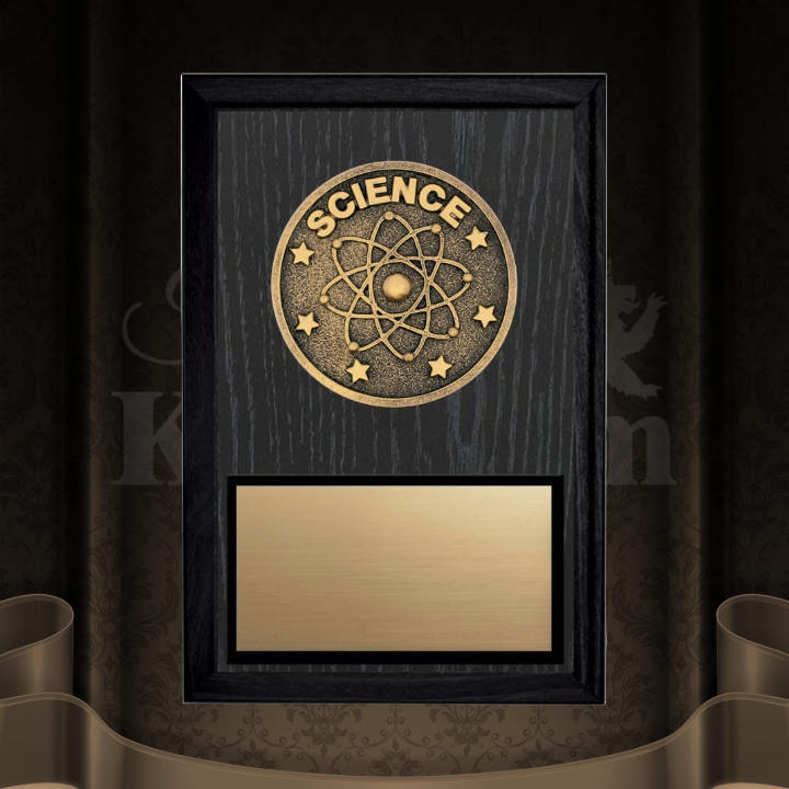 Science Plaque — Trophy Kingdom - Most Trusted Trophy Store In Canada ...