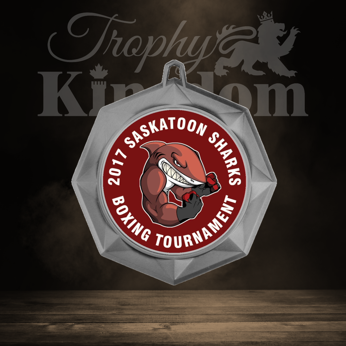 Octagon Boxing Medal — Trophy Kingdom - Most Trusted Trophy Store In ...
