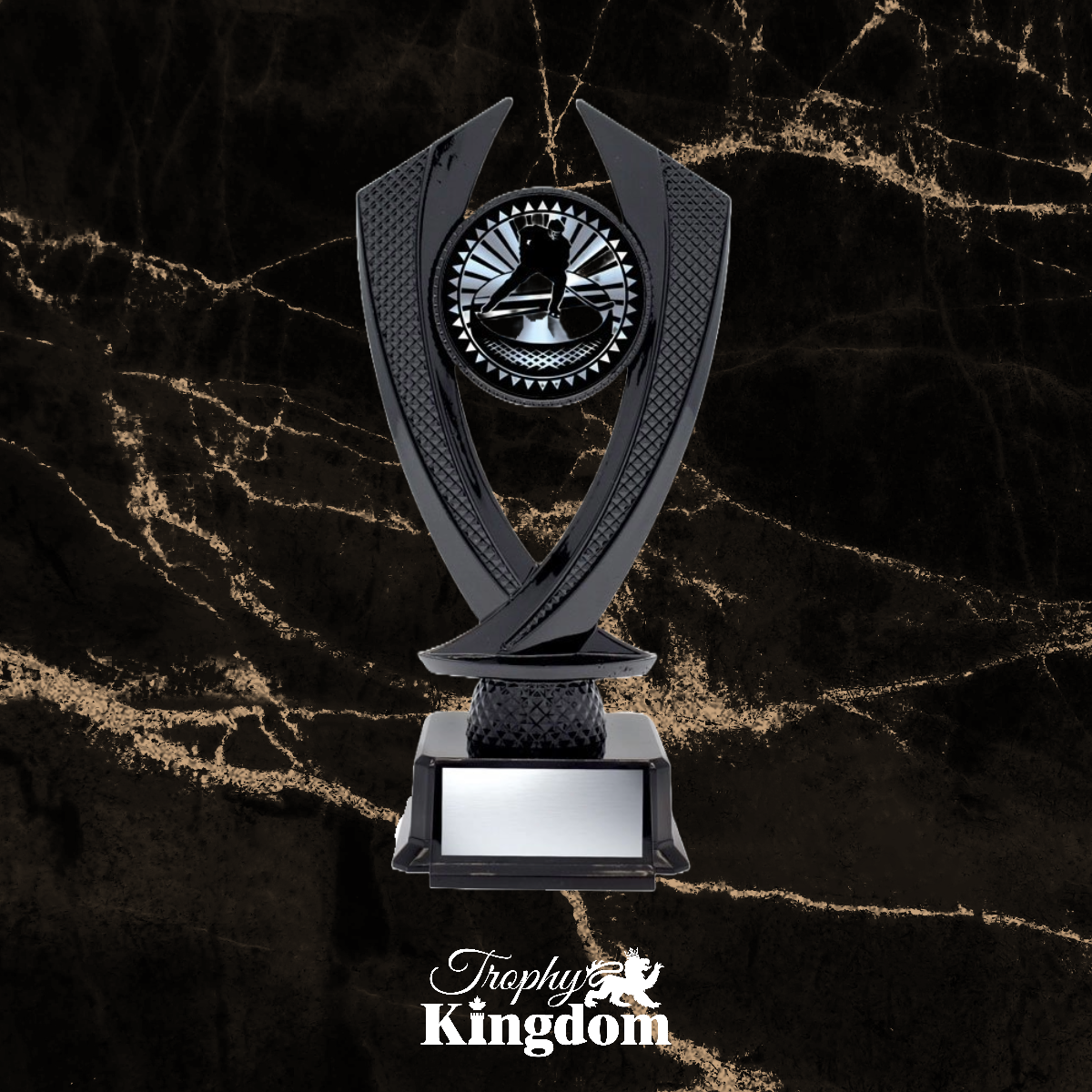 Solar Series Black Hockey Trophy — Trophy Kingdom - Most Trusted Trophy ...