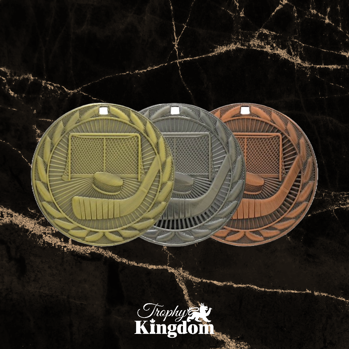 Iron Hockey Medal — Trophy Kingdom - Most Trusted Trophy Store In ...