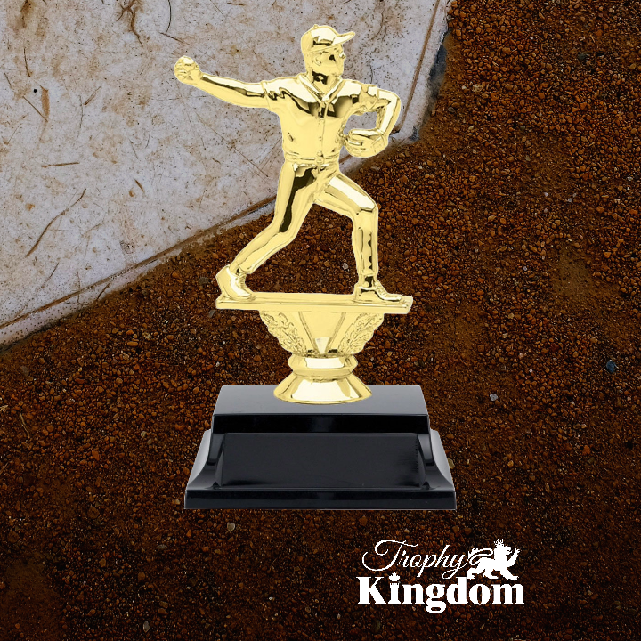 Pitching Baseball Player Trophy — Trophy Kingdom - Most Trusted Trophy ...
