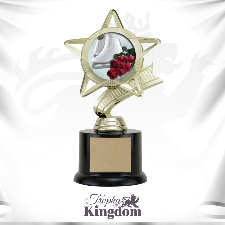 Star Figure Skating Trophy — Trophy Kingdom - Most Trusted Trophy Store ...