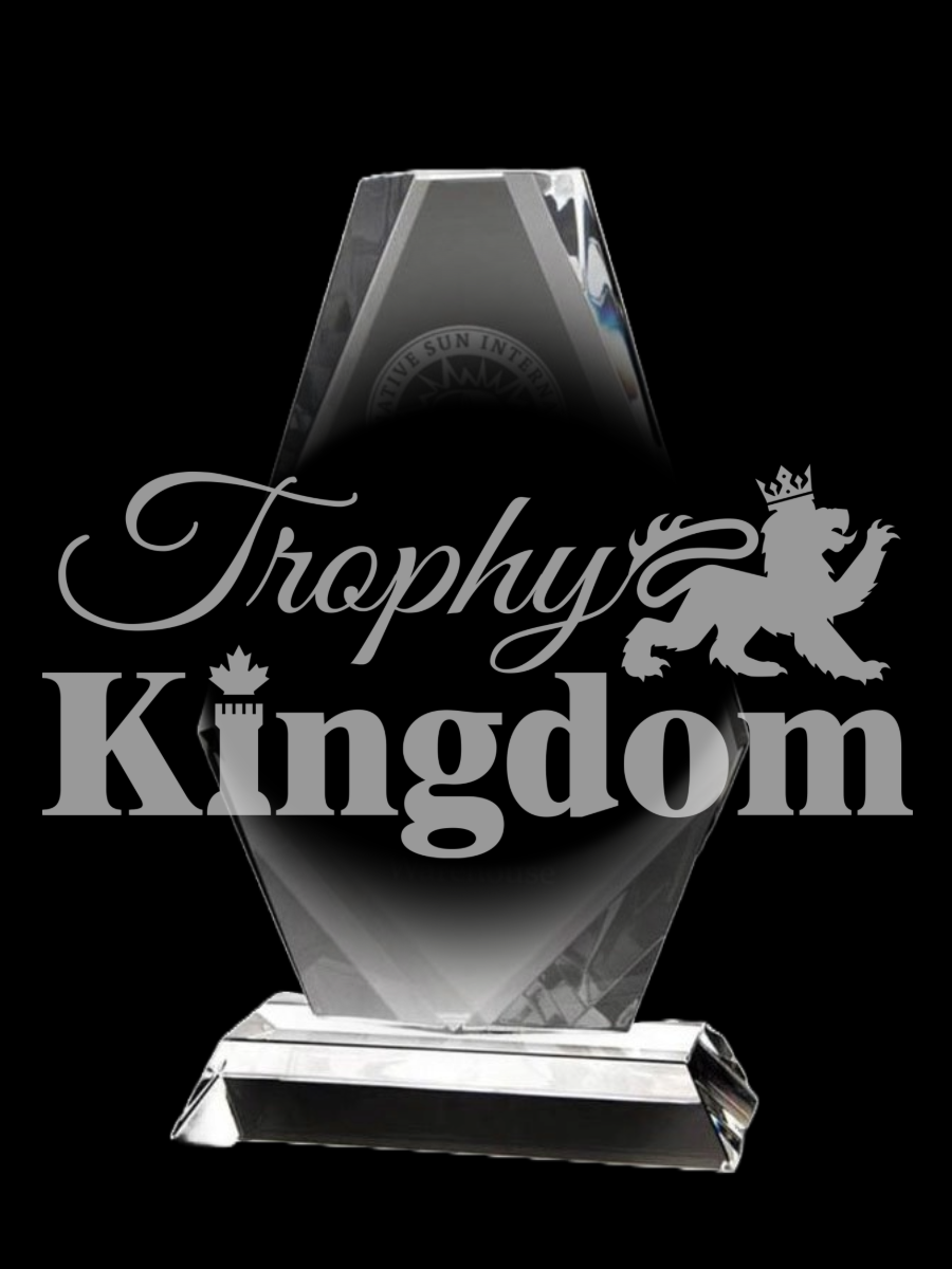 Crystal Diamond Shape Trophy — Trophy Kingdom - Most Trusted Trophy ...