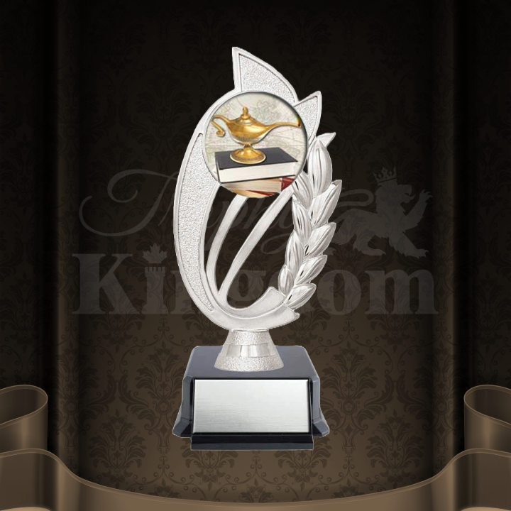 Economy School Silver Leaf Trophy — Trophy Kingdom - Most Trusted ...