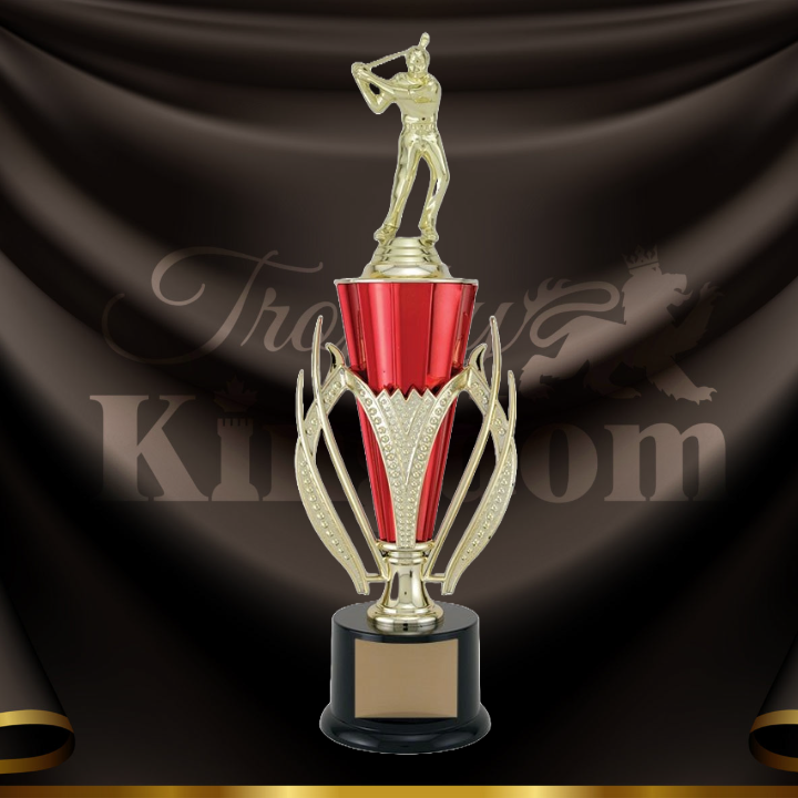 Vanguard Red Golf Trophy — Trophy Kingdom - Most Trusted Trophy Store ...