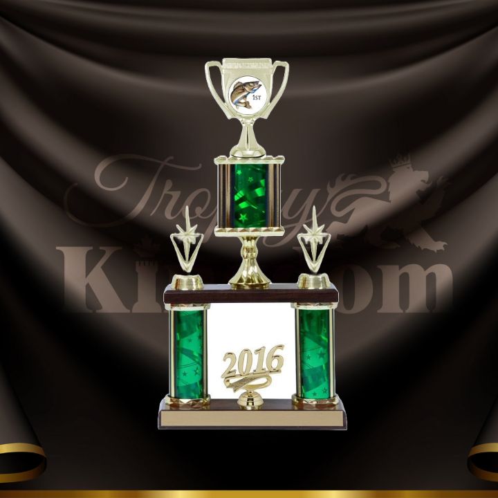 Walleye (Pickerel) Green Trophy — Trophy Kingdom - Most Trusted Trophy ...