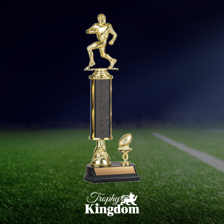 Vintage Football Trophy — Trophy Kingdom - Most Trusted Trophy Store In ...