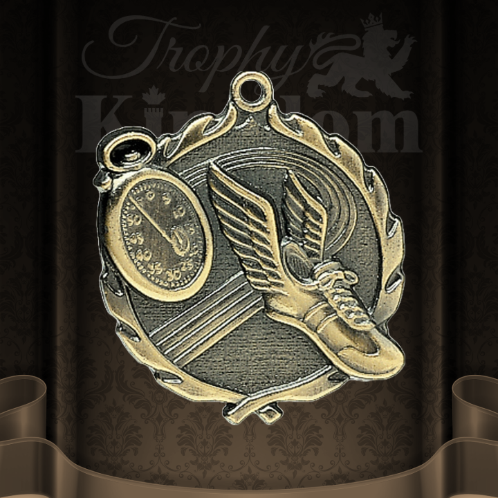 Sculptured Track Medal — Trophy Kingdom - Most Trusted Trophy Store In ...
