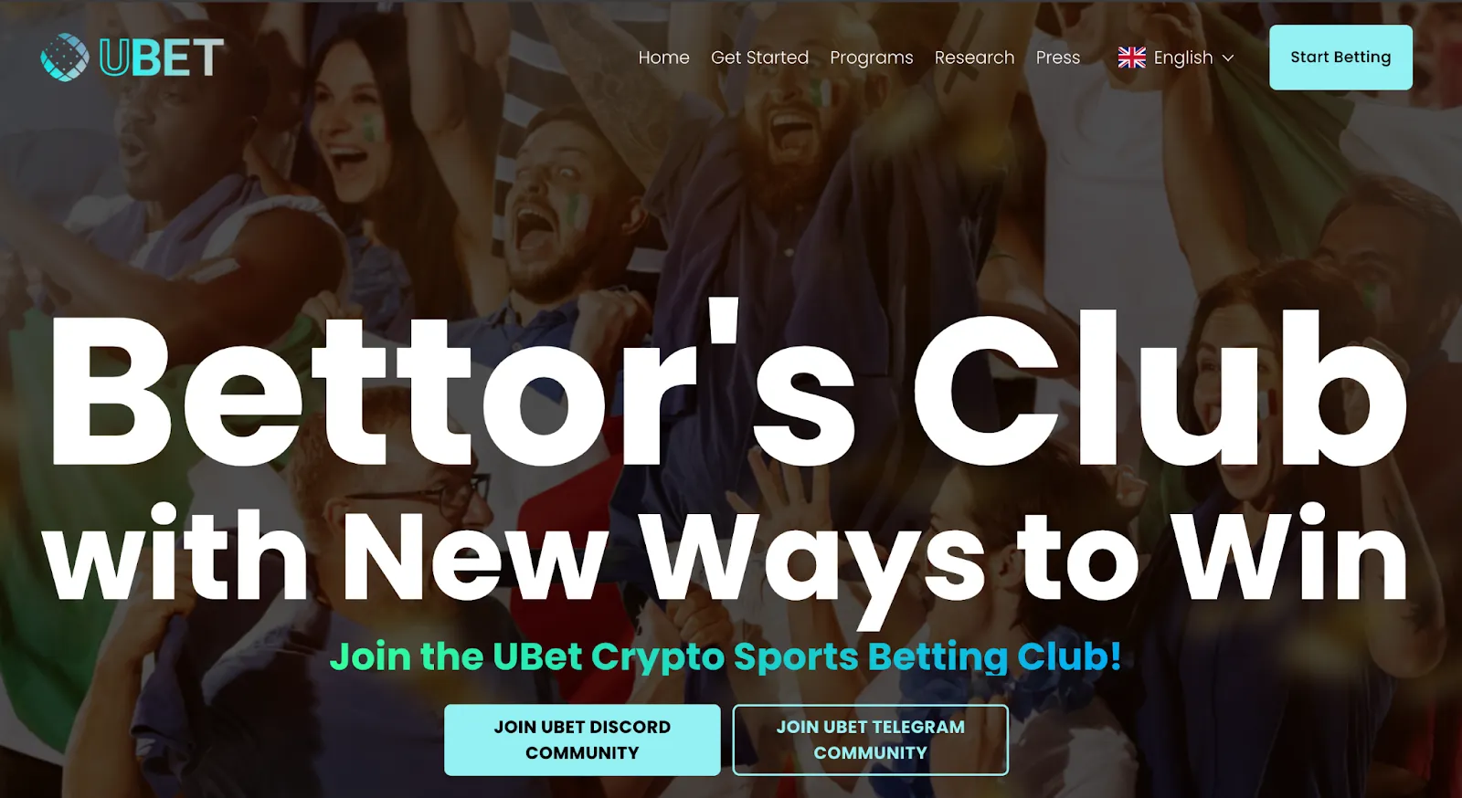 The Better Way To Bet | Decentralized Sports Betting | UBET