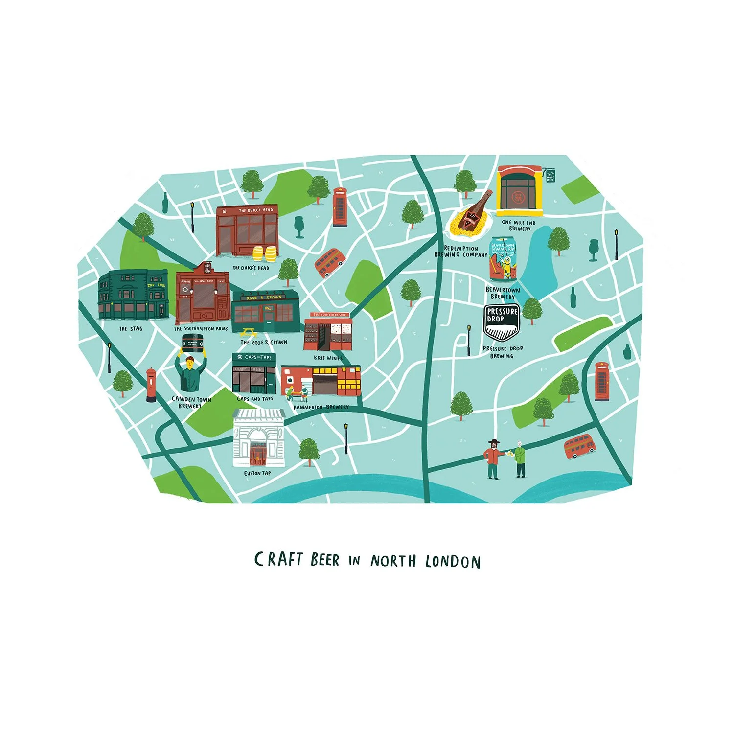 The Solar System print — Alex Foster, book, website and map illustrator