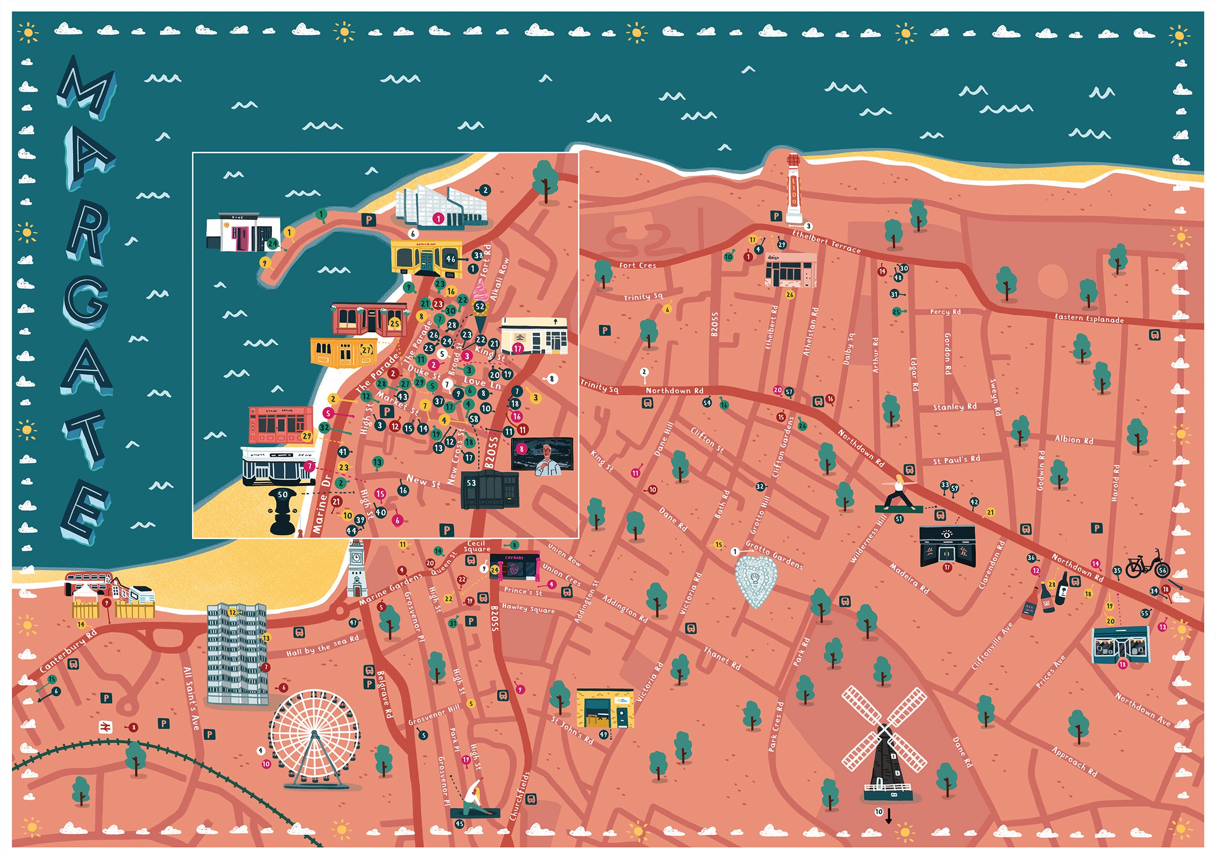 Print shop — Alex Foster, book, website and map illustrator