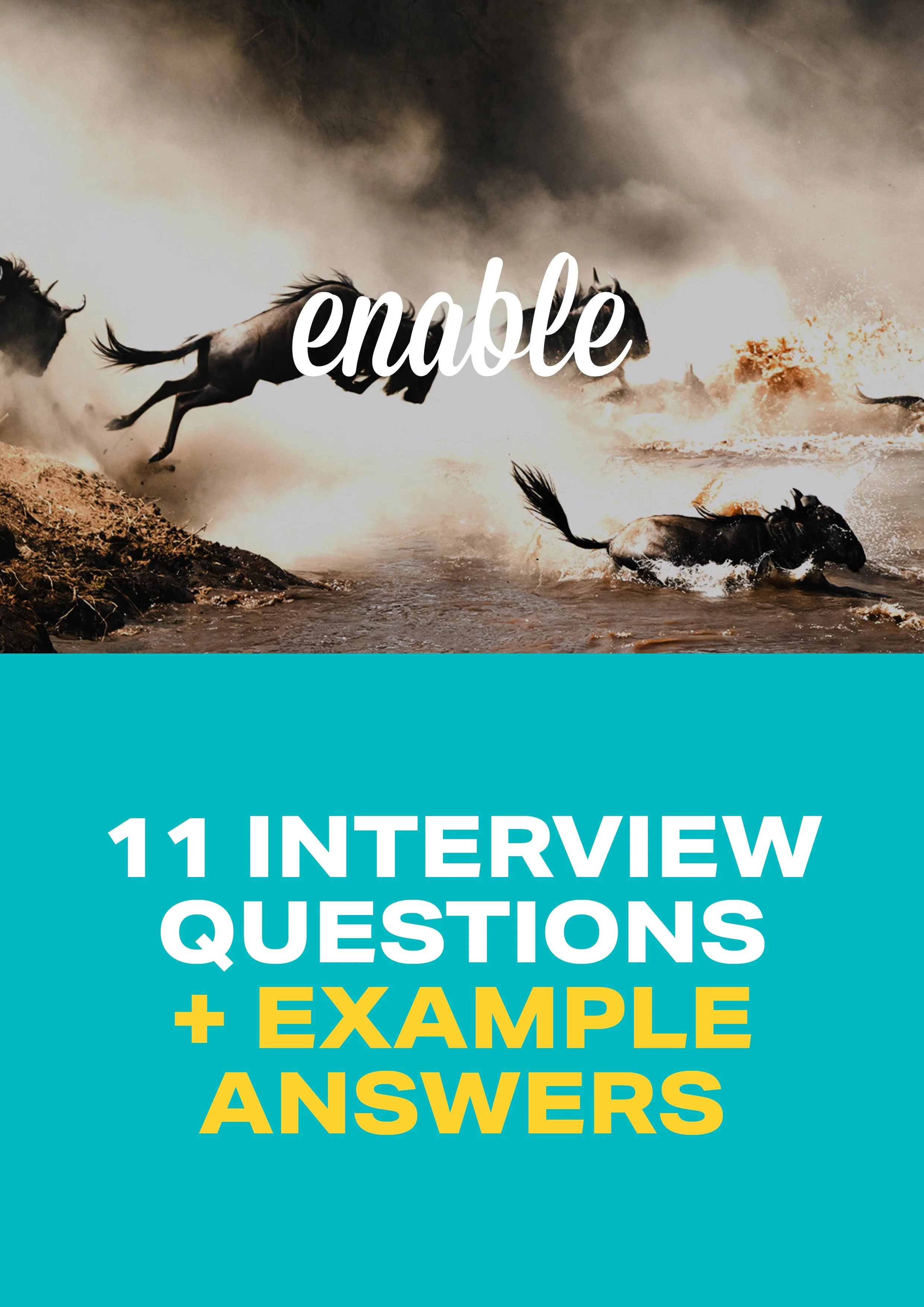11 Common Interview Questions With Example Answers — enable