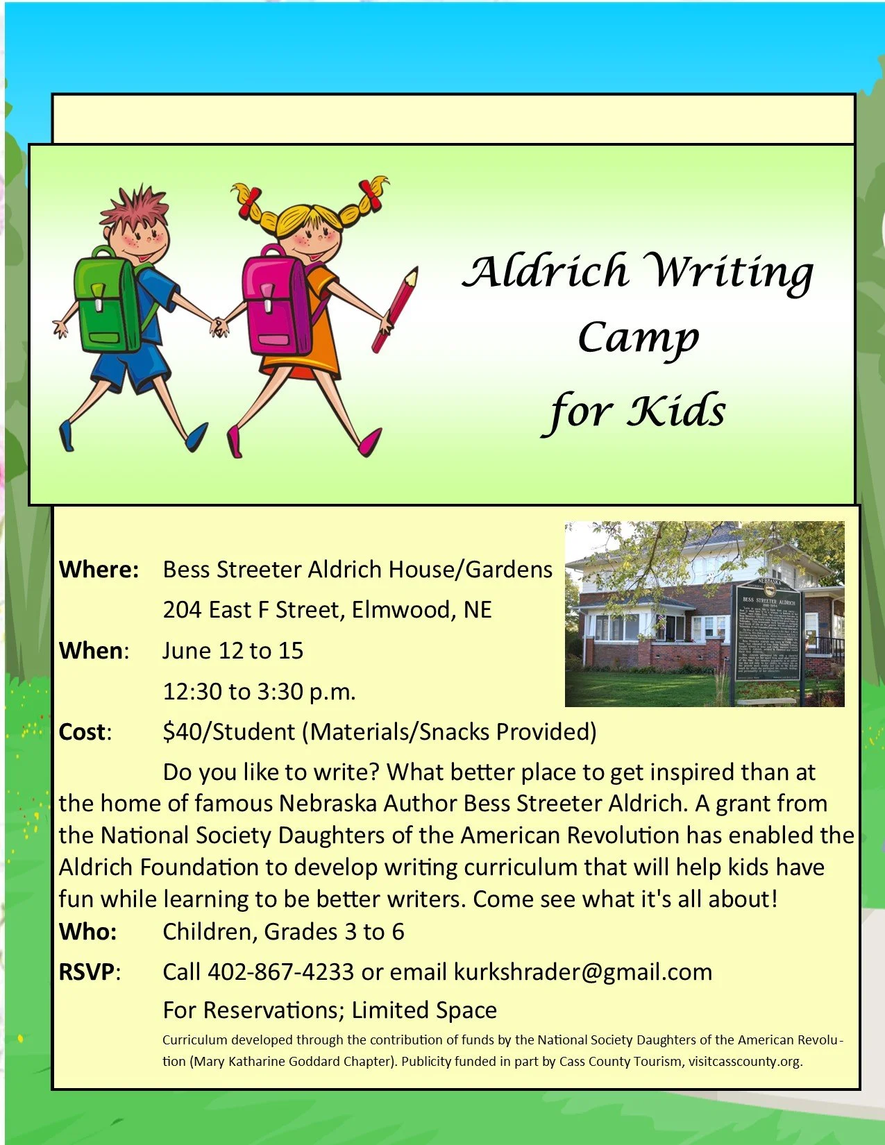 About 5 — Bess Streeter Aldrich Foundation