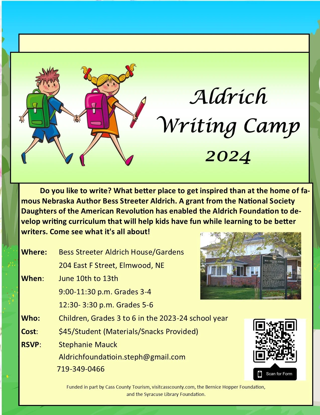 About 5 — Bess Streeter Aldrich Foundation